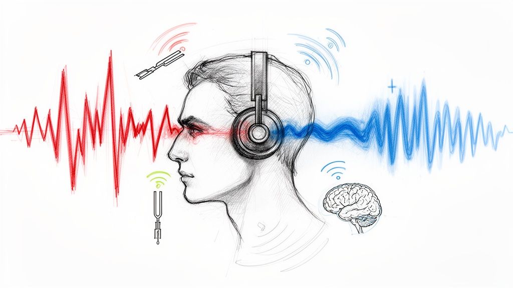 Binaural Beats for Stress Relief — Simple Guide to Calm